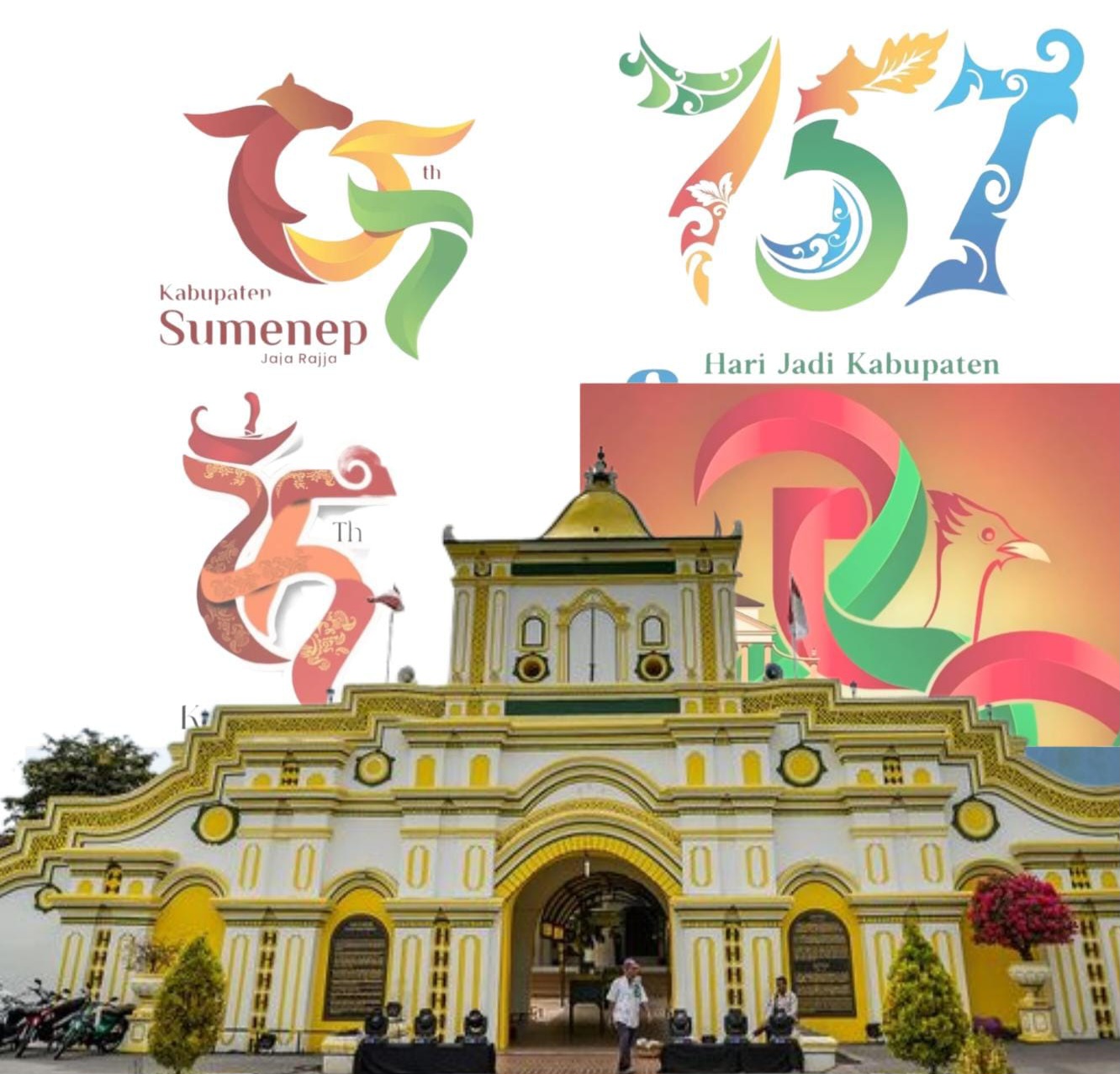 Logo HUT Sumenep ke-757 Masih Menyisakan Perdebatan - beritadata